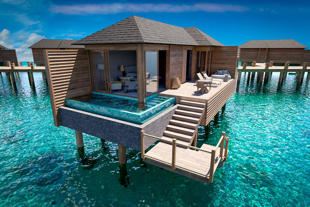Princess Overwater Villa with Infinity Pool - Princess Hotels - Green ...